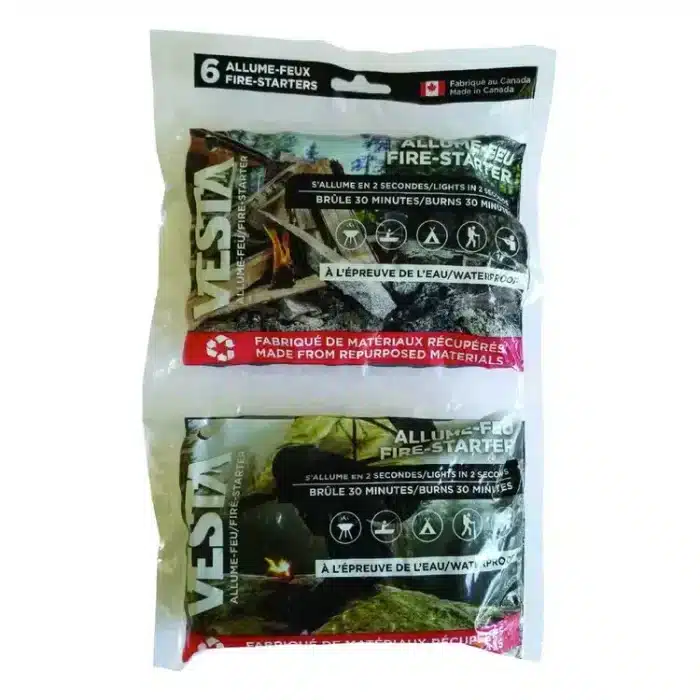Vesta Firestarter - 6 Firestarter Pack - VICTORY RIDGE SPORTS
