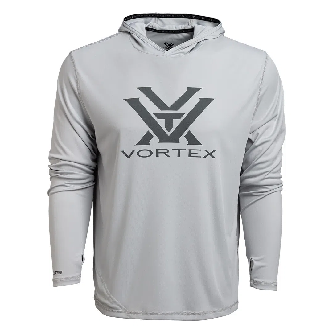 Vortex Sun Slayer Hoodie Cool Grey - VICTORY RIDGE SPORTS