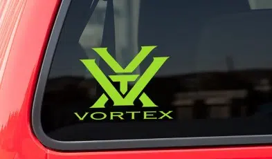Vortex Decal Toxic Green Logo Large - VICTORY RIDGE SPORTS