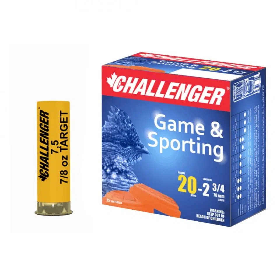 Challenger Target Load 20ga 2-3/4in #8 - VICTORY RIDGE SPORTS