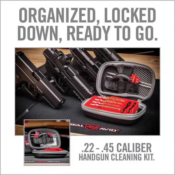 Real Avid Gun Boss Pistol Cleaning Kit - VICTORY RIDGE SPORTS