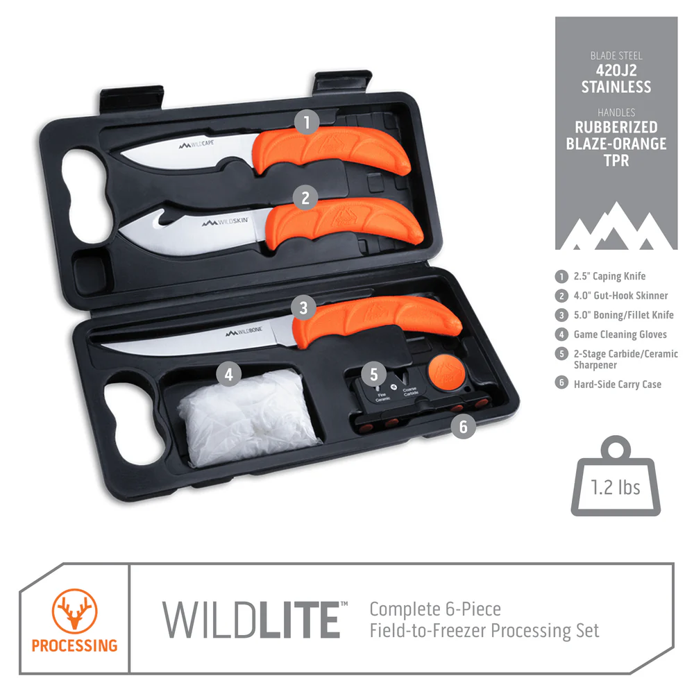 Outdoor Edge Wildlite Knives and Sharpener - VICTORY RIDGE SPORTS