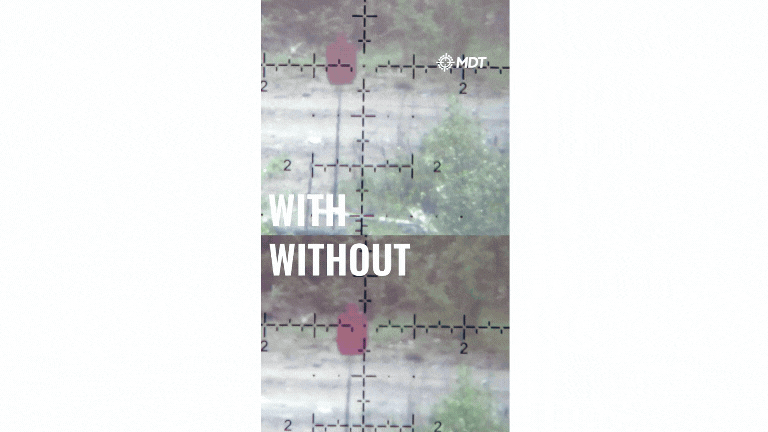 The Difference With and Without a Shooting Bag