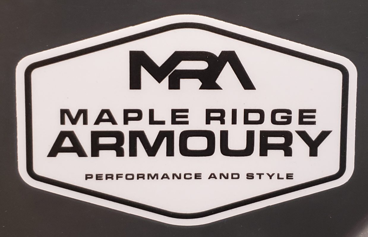 Maple Ridge Armoury Sticker 2025 - VICTORY RIDGE SPORTS