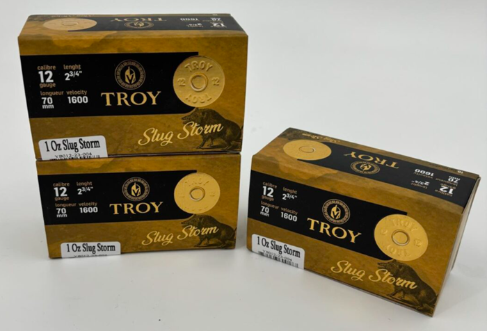 Troy 12ga 2-3/4in Slug 10rd box - VICTORY RIDGE SPORTS